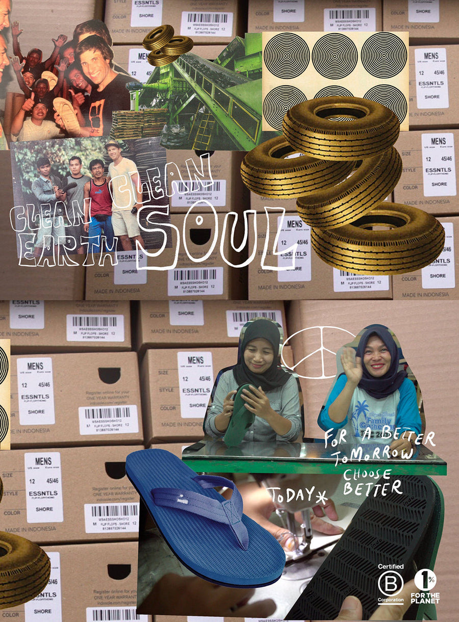 Women's Flip Flop Platform | Soil Light | Travel Flip Flops – Indosole