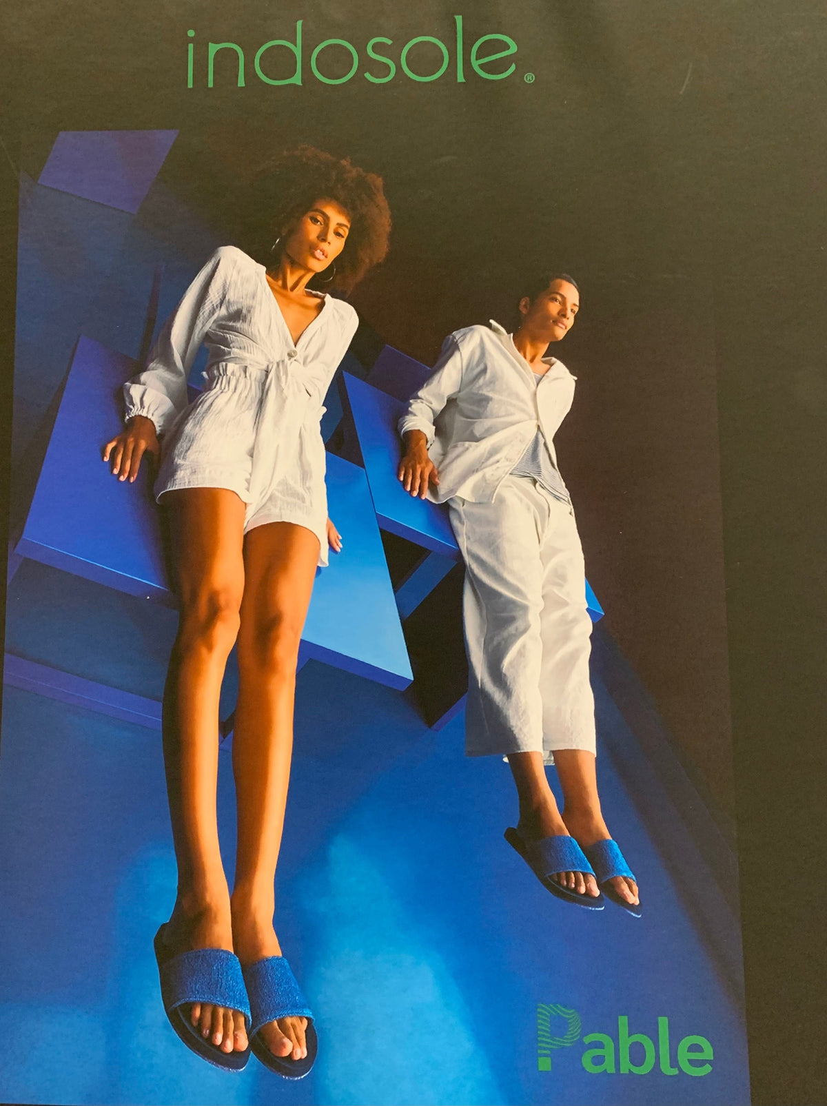 Men’s Flip Flops | Black | Pable Straps