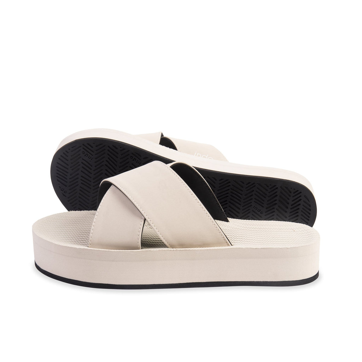 Women's Cross Platform | Sea Salt | Sustainable Sandals